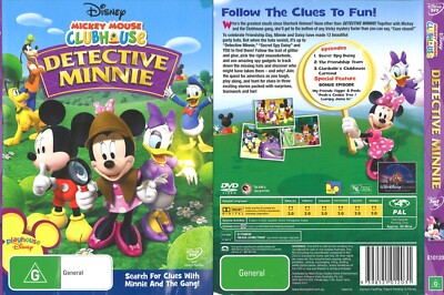 592NEW SEALED DVD Region 4 DISNEY MICKEY MOUSE DETECTIVE MINNIE | eBay