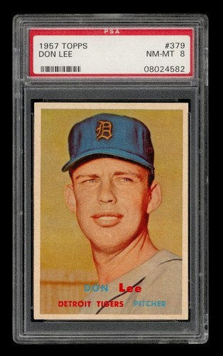 1957 Topps Set-Break #379 Don Lee PSA 8 NM-MT | eBay