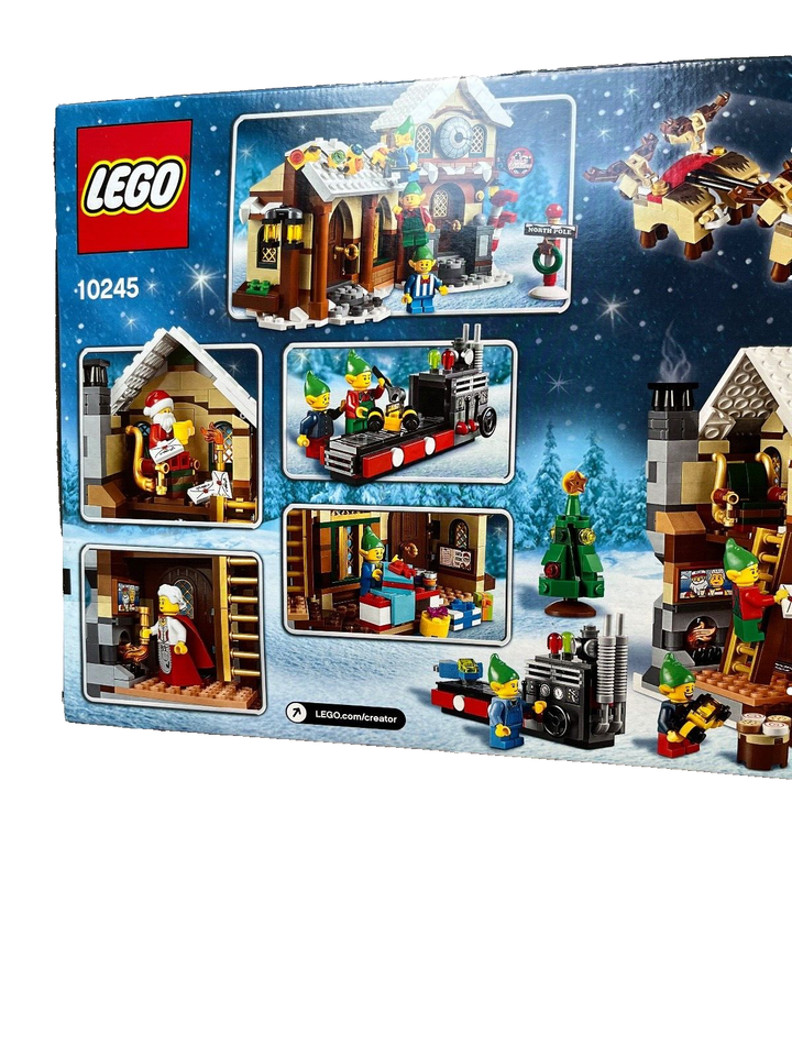 LEGO Creator Santa's Workshop 10245 NEW in Sealed Box 883 pcs. ages 12 ...