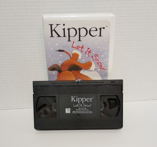 Kipper - Let It Snow (VHS, 2002, Includes Barney CD-Rom Games) for sale ...