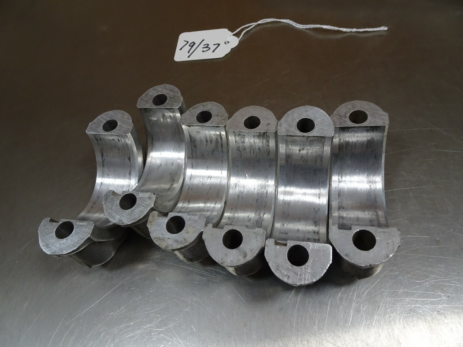 1 LARGE JOURNAL BSA ENGINE CONROD BIG END CAP. POSS VINTAGE A10 A65 A50 ...