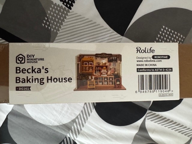 Rolife Build Your Own Miniature House Becka Baking House for Ages 14 ...
