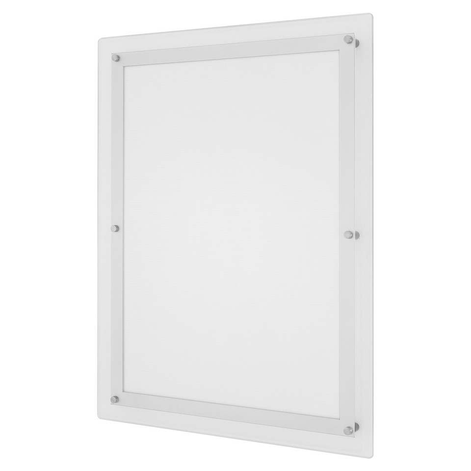 LED Poster Frame Wall Mount Light Box Lamp Sign Holder Advertising ...