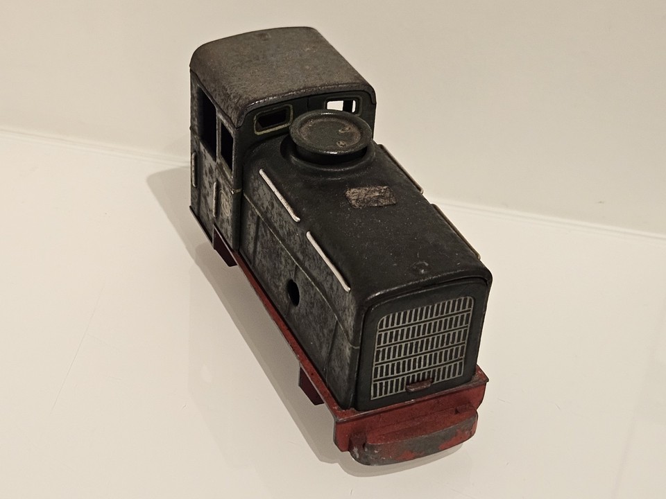 Biller Bahn Blech Rangier - Lokomotive Uhrwerk | eBay.de