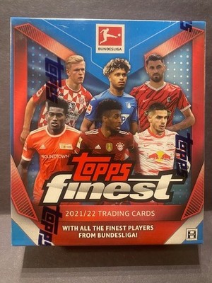 2021/22 Topps Finest Bundesliga Soccer Factory Sealed Mini Box | eBay