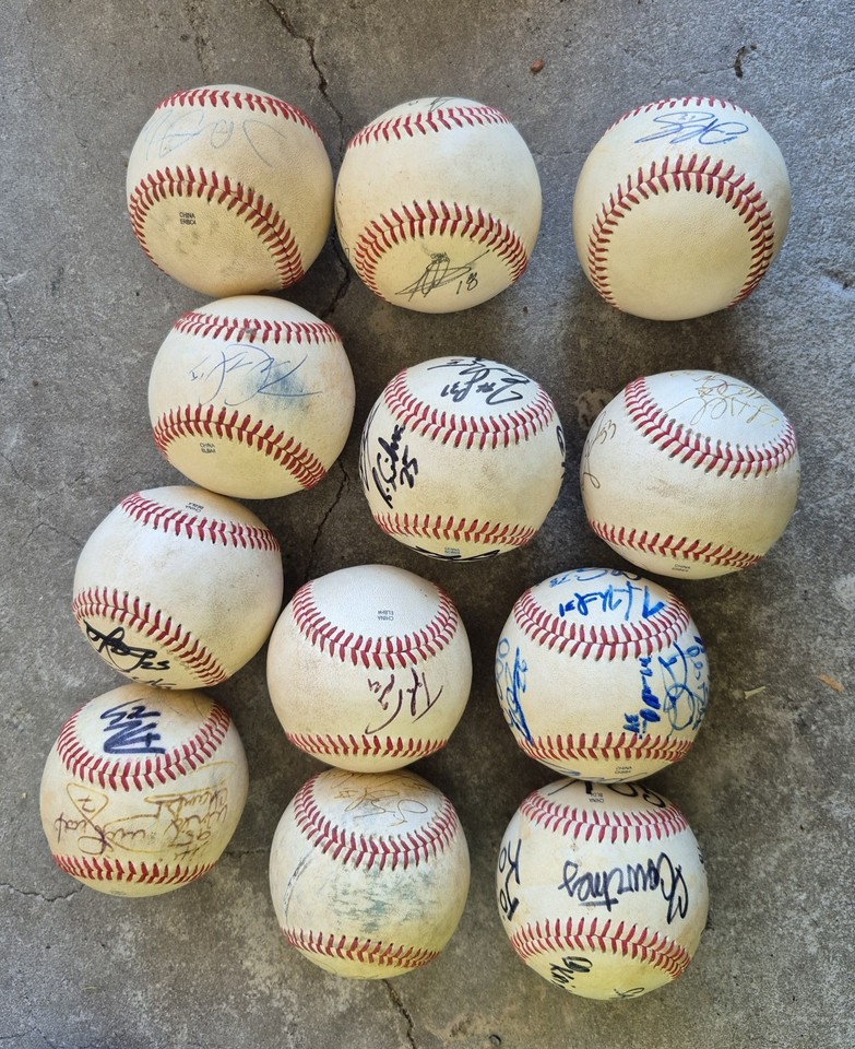 1 Dozen Game Used Rawlings Minor League Baseballs Perfect For Batting ...
