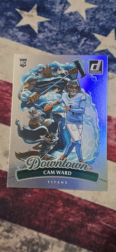 2025 Panini Donruss Cam Ward Downtown SSP Rookie Card Case Hit | eBay
