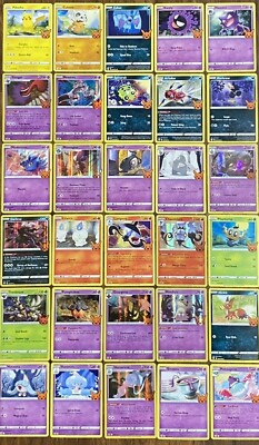 Pokemon TCG 2022 Halloween BOOster Trick or Trade FULL Master Set of 30 ...