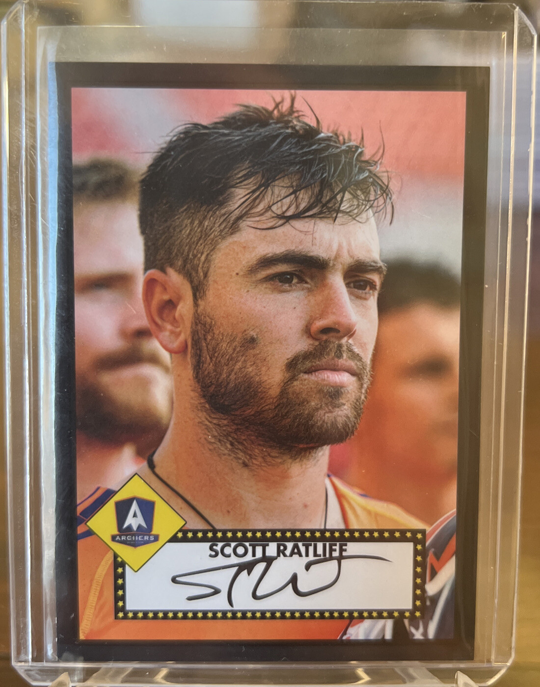 2022 Topps Premier Lacrosse League SCOTT RATLIFF PLL T52-12 Black ...