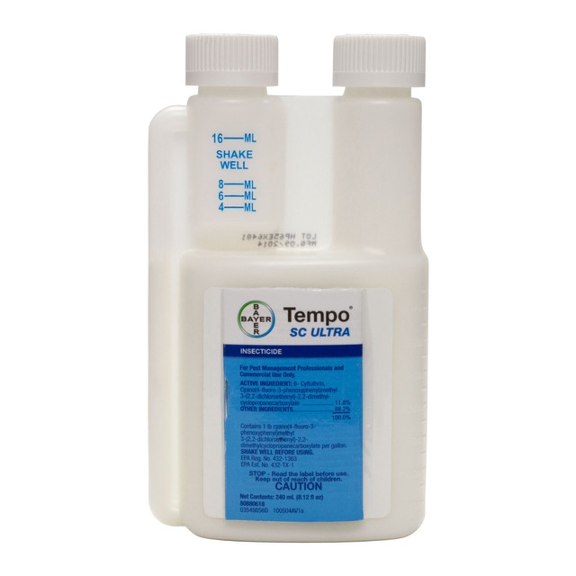 Tempo SC Ultra ( beta-Cyfluthrin 11.8% ) Bed Bug Ant Roach Spider Wasps ...