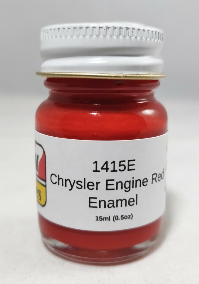 MCW Finishes Enamel - 1415E Chrysler Engine Red | eBay