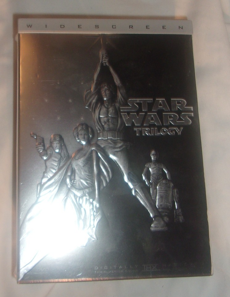 STAR WARS TRILOGY DVD BOX SET WIDESCREEN EDITION NEW STILL SEALED | eBay