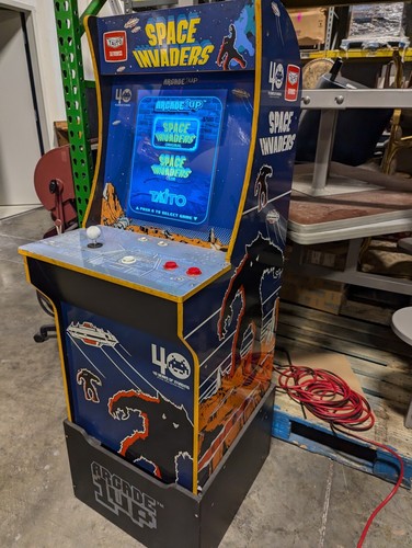 Taito Space Invaders Arcade Game, 40 Years Of Invading, Full-Size ...