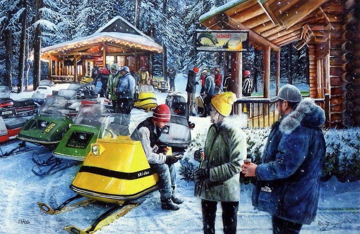 Snowmobile Poker Run