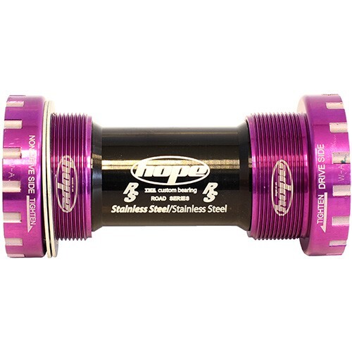 Hope Road BSA Bottom Bracket 24mm Threaded 68mm - Purple - Brand New | eBay