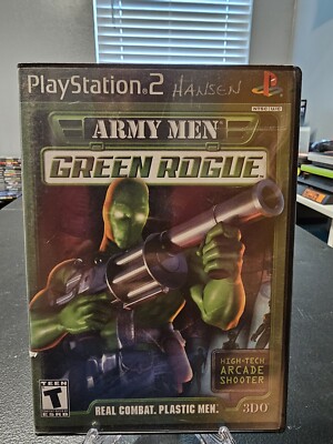 CIB Army Men: Green Rogue (Sony PlayStation 2 PS2, 2001) Complete ...