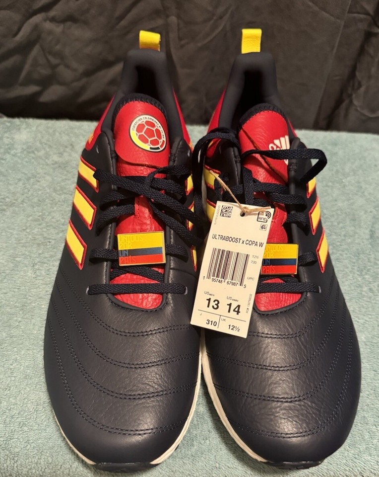ADIDAS COLOMBIA MEN’S ULTRABOOST DNA X COPA WORLD CUP SHOES SIZE 13 ...