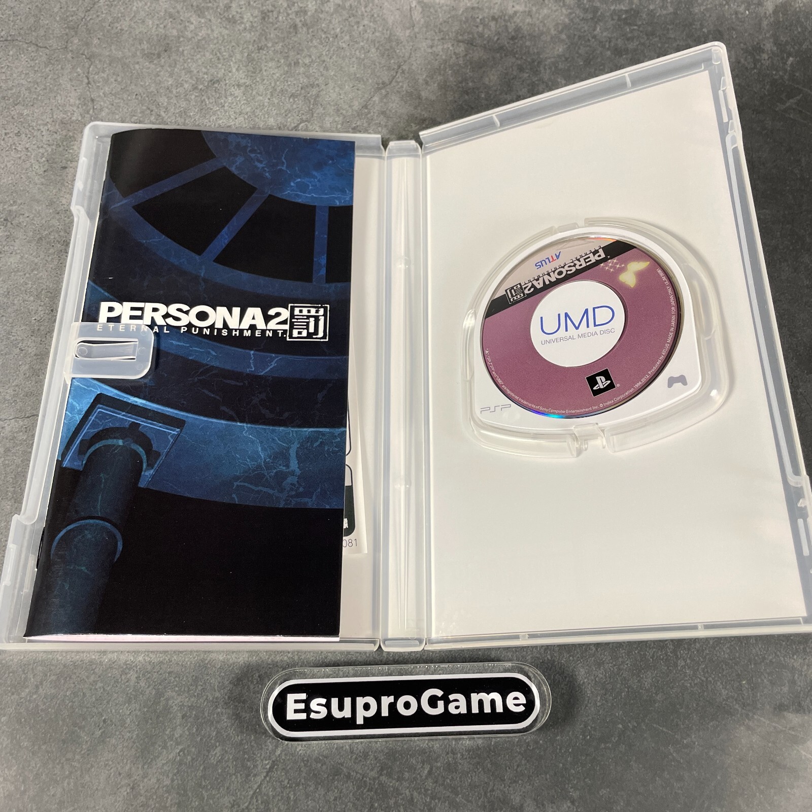 Sony PlayStation Portable PSP Persona 1 2 P3P Atlus Japanese BOX CIB ...