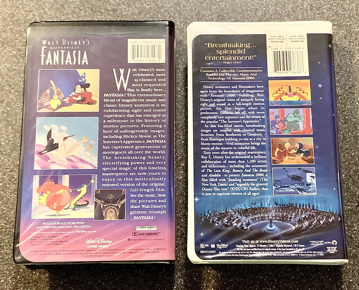 Divertimento E Fantasia Gratis Vhs 1983 Fantasia Vhs | Acquisti Online