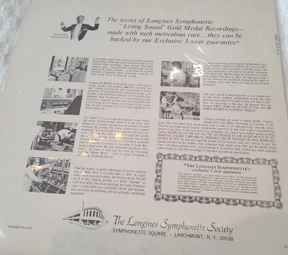 Longines Symphonette, Campfire Songs, Ken Carson, SYS- 5469 LP - Near ...