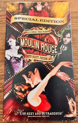 Moulin Rouge VHS 2002 Special Edition Nicole Kidman Ewan McGregor | eBay