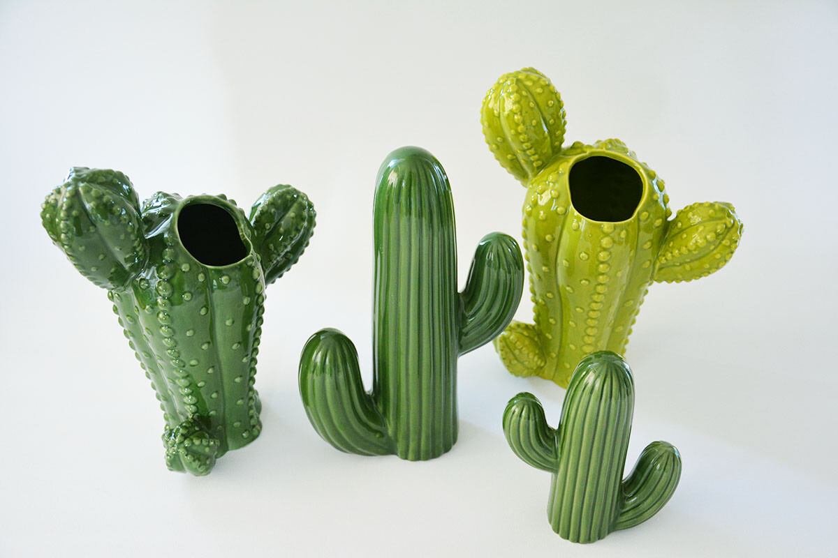 Ceramic Cactus Decor Model Home Decor Home Ornaments | eBay Australia