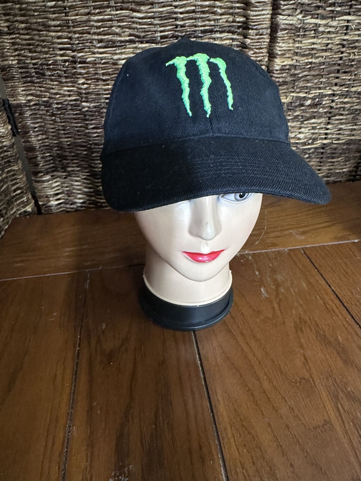Monster Energy Drink Skateboard Athlete Hat Cap Black - Gem