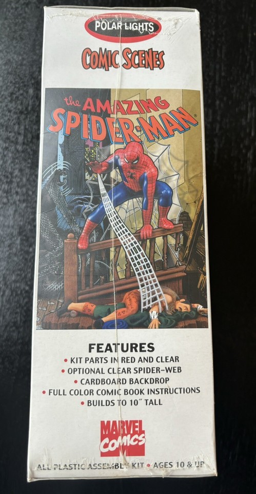 POLAR LIGHTS MARVEL COMICS THE AMAZING SPIDER-MAN PLASTIC MODEL KIT ...