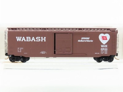 N Scale Micro-Trains MTL 31150 WAB Wabash "Heart" 50' Single Door Box ...