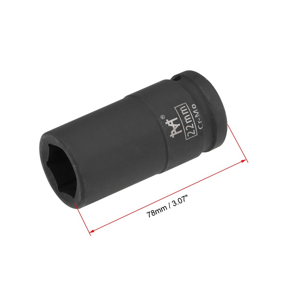 3/4" Drive by 22mm Deep Impact Socket Repair 6-Point Alloy Steel | eBay