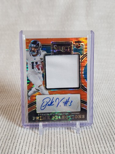 2023 Panini Select - Prime Selections Signatures Parker Washington #PS ...