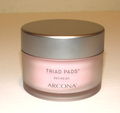 ARCONA Triad Pads Refresh 45 Pads 100 mL Full Size NWOB Facial Toner | eBay
