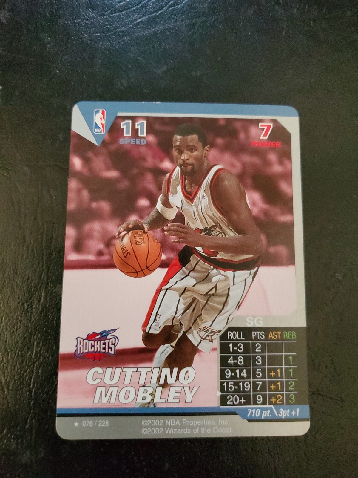 2002 NBA Showdown Rare Cuttino Mobley #76 Houston Rockets Star | eBay