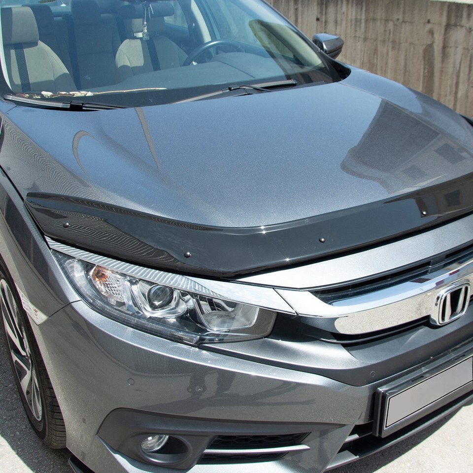 Biar Auto Hood Protector Stone Bug Deflector for Civic 2016-2024 | eBay