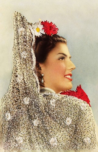 Flamenco Postcard - Mujeres de Espana #3 Canvas Art Poster 16"x 24" | eBay