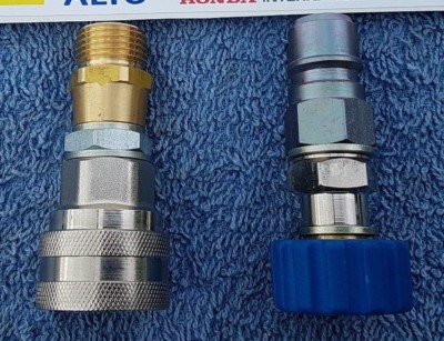 HIGH PRESSURE WASHER QUICK RELEASE COUPLING HOSE CONVERTERS KEW HOBBY ...