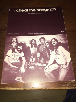Sheet Music The Doobie Brothers Patrick Simmons I Cheat The Hangman | eBay
