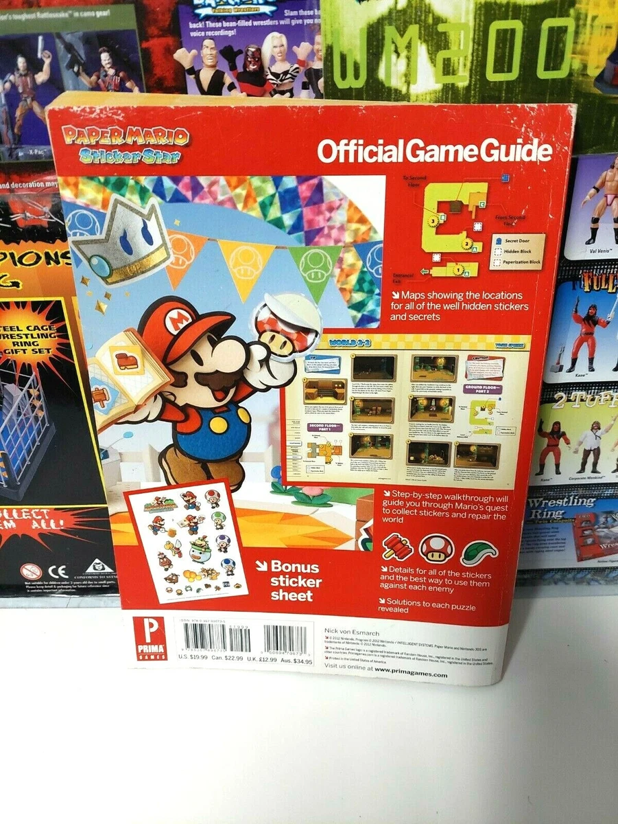 Paper Mario Sticker Star Stickers Guide