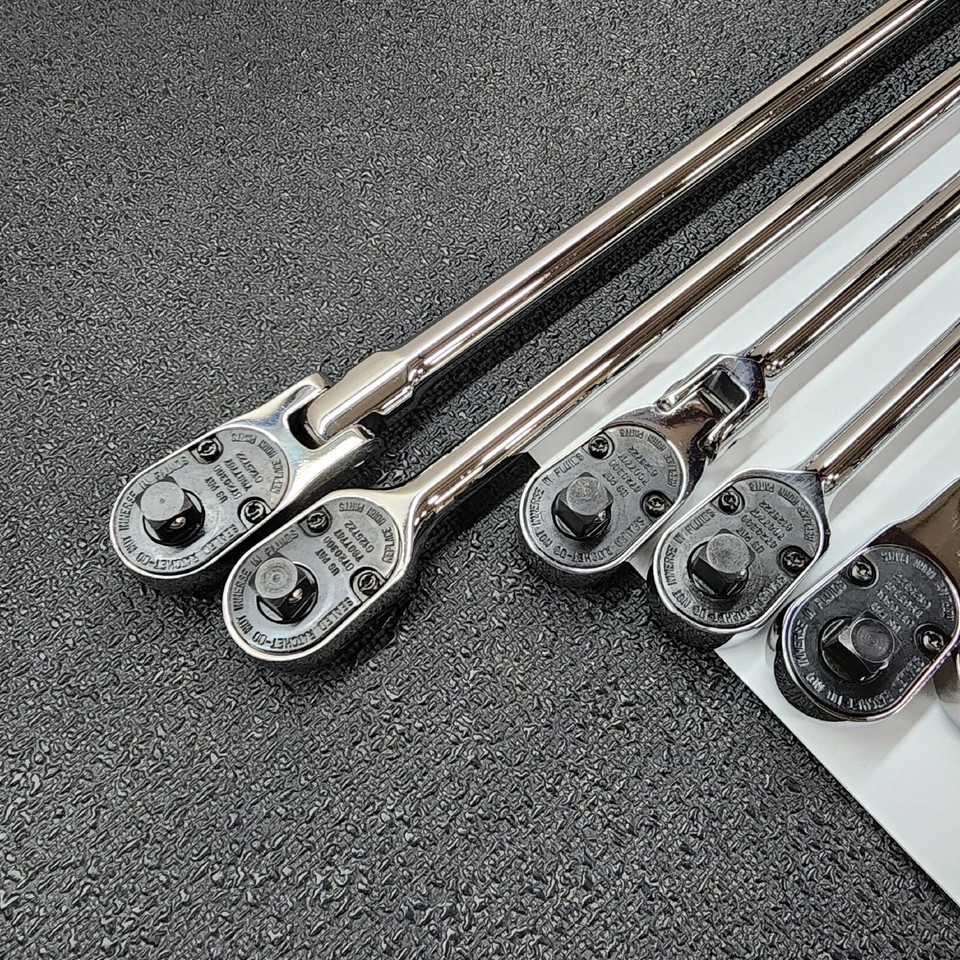 Snap-on Tools NEW 8pc TEAL Hard Handle 3/8" Drive Fixed & Flex Head ...