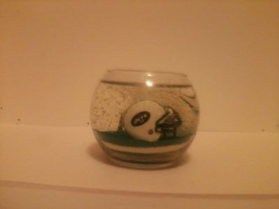 Custom Hand-Made New York Jets Strawberry Scented Gel Candle | eBay