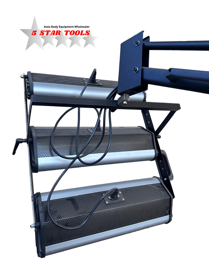 22 FEET 4 TOWERS AUTO BODY SHOP FRAME MACHINE WITH FREE CLAMPS,TOOLS ...