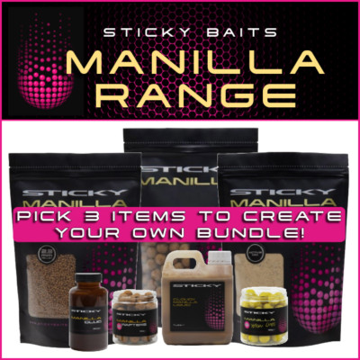 STICKY BAITS MANILLA BUNDLE DEALS - PICK 3 ITEMS! | NEW - CARP FISHING ...