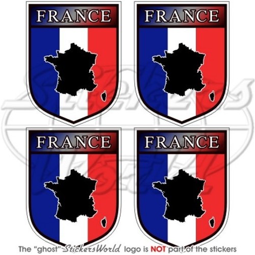 FRANCE Français Écusson République Française, 50mm Vinyl Sticker ...