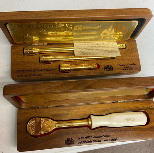 Mac Limited Tools 24K gold plated tool set | eBay