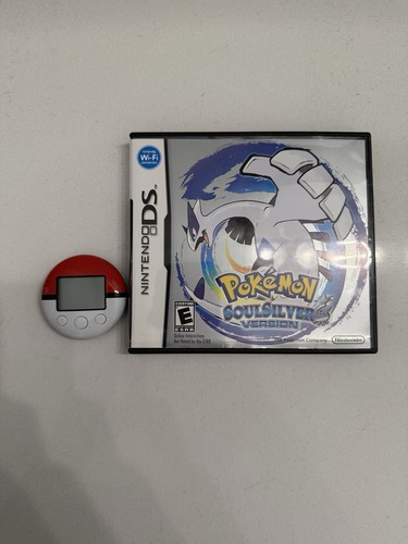 Pokemon Soul Silver Complete in Box with Pokewalker for Nintendo DS | eBay
