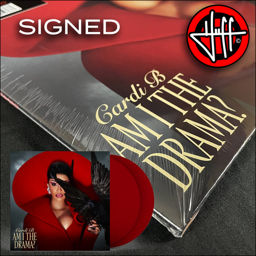 [NEW SEALED] CARDI B | AM I THE DRAMA? | *SIGNED SOLD OUT APPLE RED ...