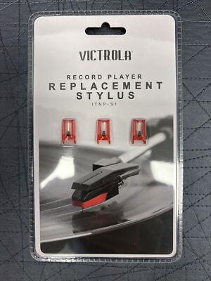 Victrola Record Player Replacement Stylus Needles ITNP-S1 (3-Pack) | eBay