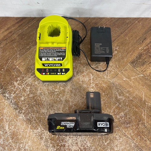 Ryobi P190 2.0 AH 18V Lithium Ion Battery & charger PCG002 kit | eBay