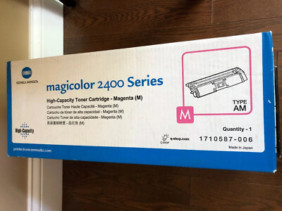 Genuine Konica Minolta 1710587-006 Magenta High Yield Toner Cartridge ...