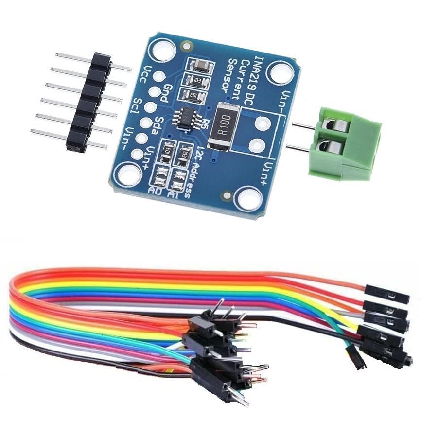 MCU-219 INA219 I2C IIC Interface Zero Drift Bidirectional DC Power Supply Sen... | eBay